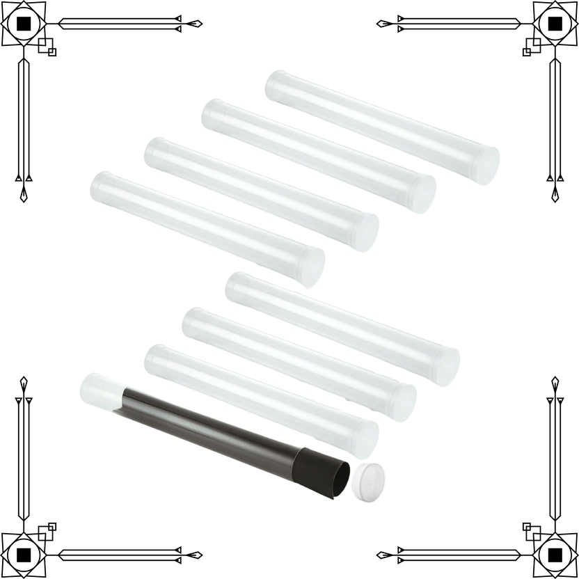 Archival Quality Clear Mahjong Mat Storage Tube IN STOCK (one ...
